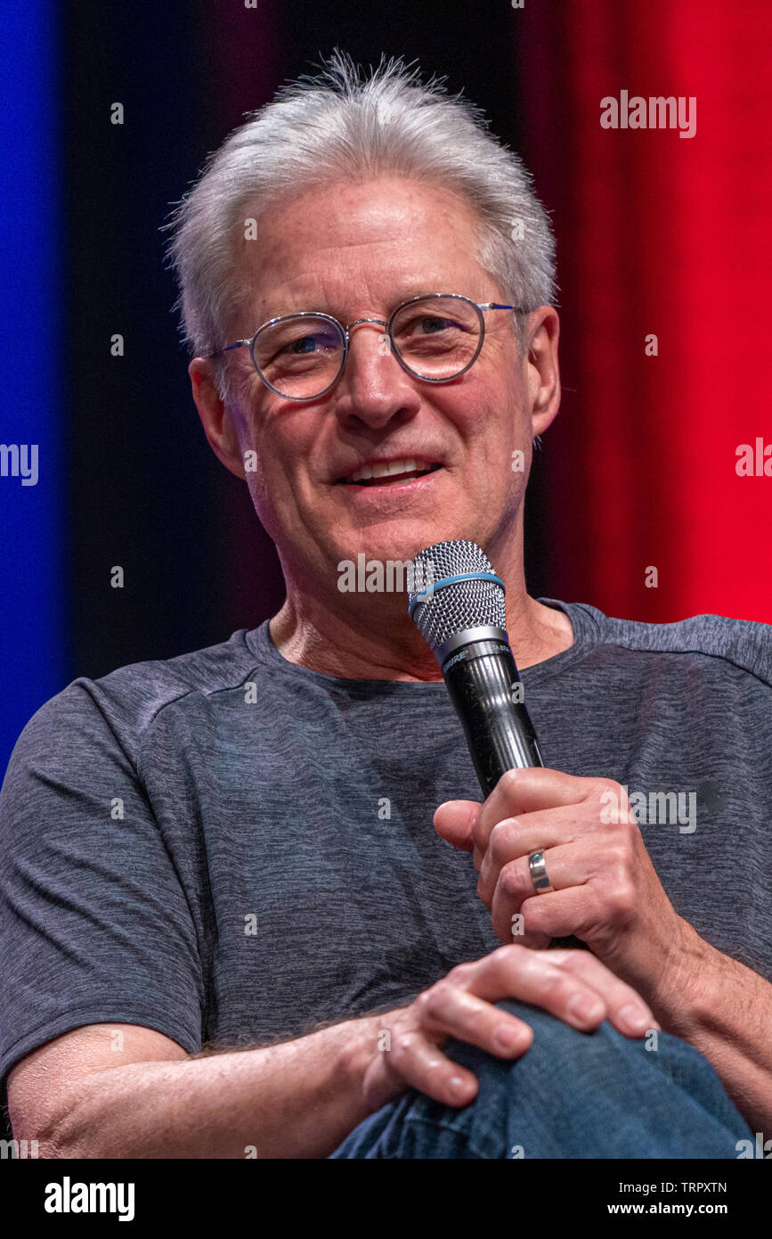 Bonn, Germany - June 8 2019: Bruce Boxleitner (*1950, actor, writer ...