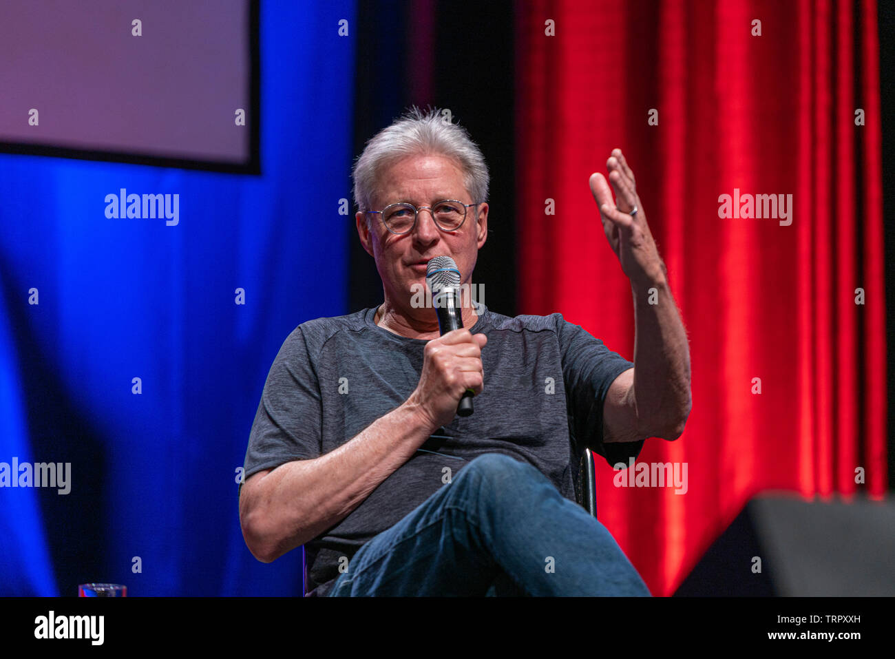 Bonn, Germany - June 8 2019: Bruce Boxleitner (*1950, actor, writer ...