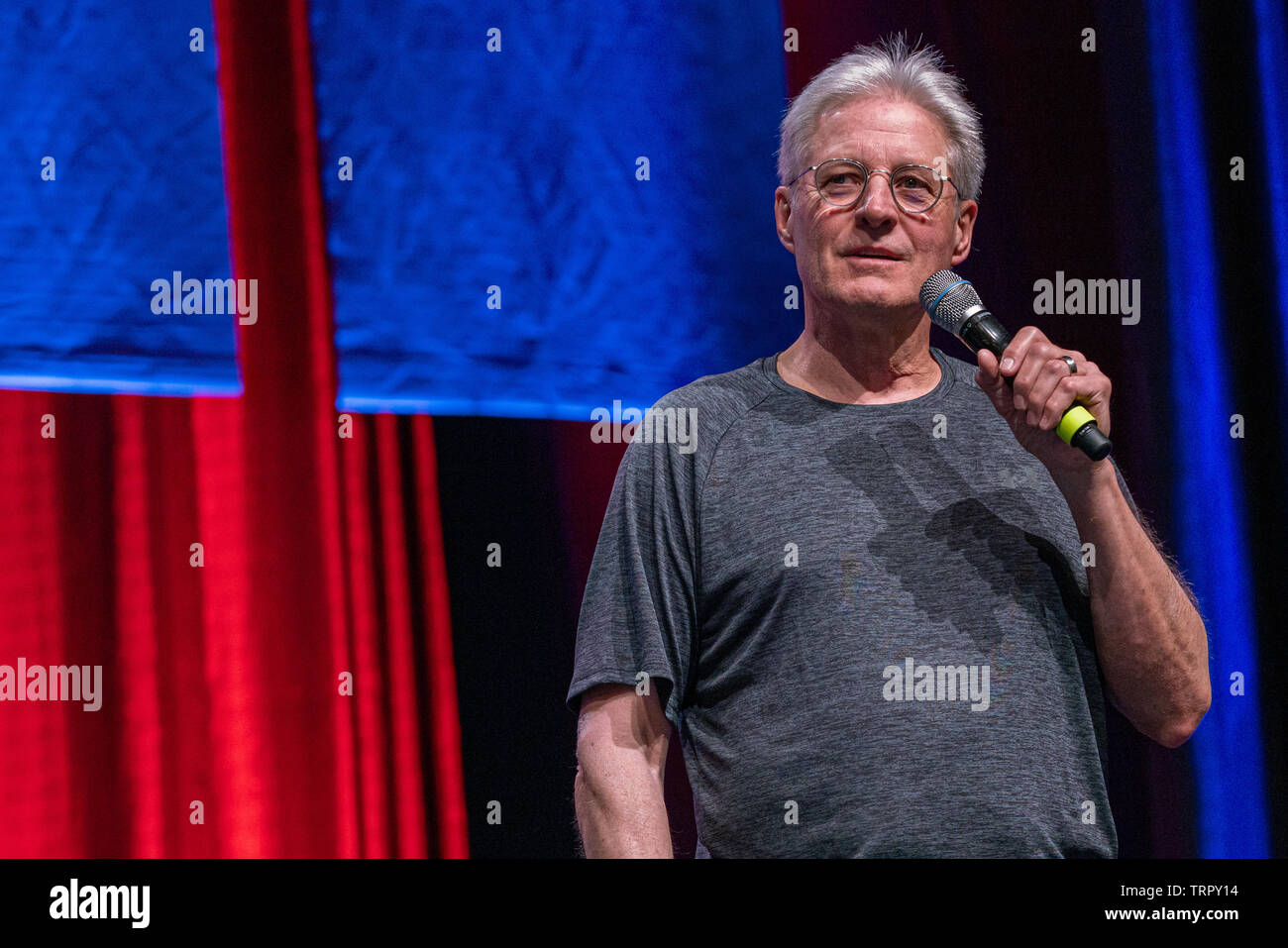 Bonn, Germany - June 8 2019: Bruce Boxleitner (*1950, actor, writer ...