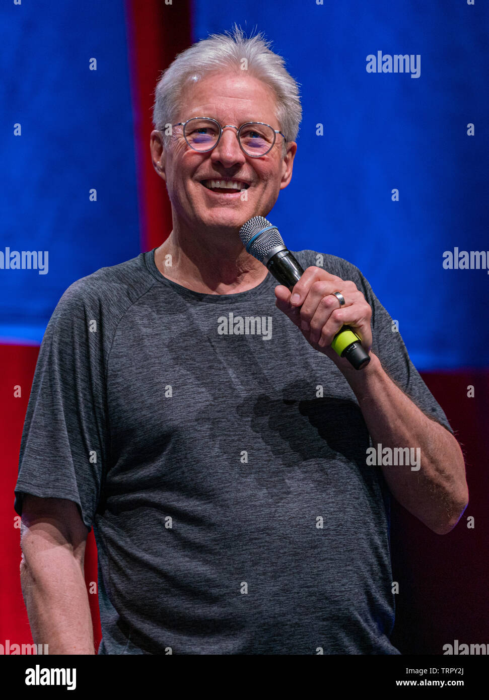 Bonn, Germany - June 8 2019: Bruce Boxleitner (*1950, actor, writer ...