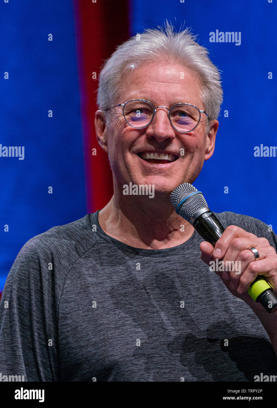 Bonn, Germany - June 8 2019: Bruce Boxleitner (*1950, actor, writer ...