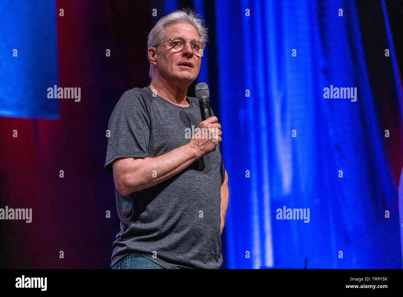 Bonn, Germany - June 8 2019: Bruce Boxleitner (*1950, actor, writer ...