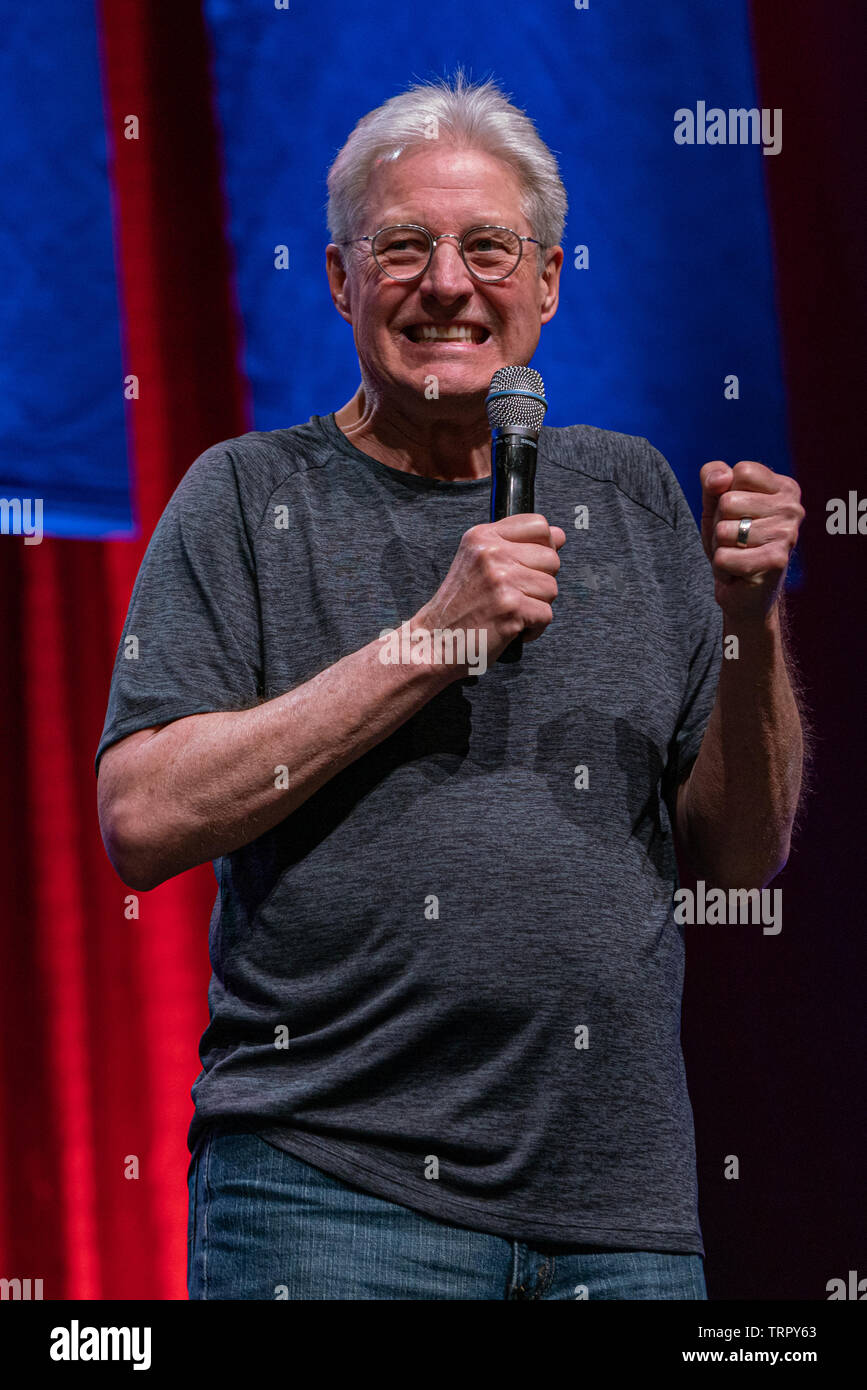 Bonn, Germany - June 8 2019: Bruce Boxleitner (*1950, actor, writer ...
