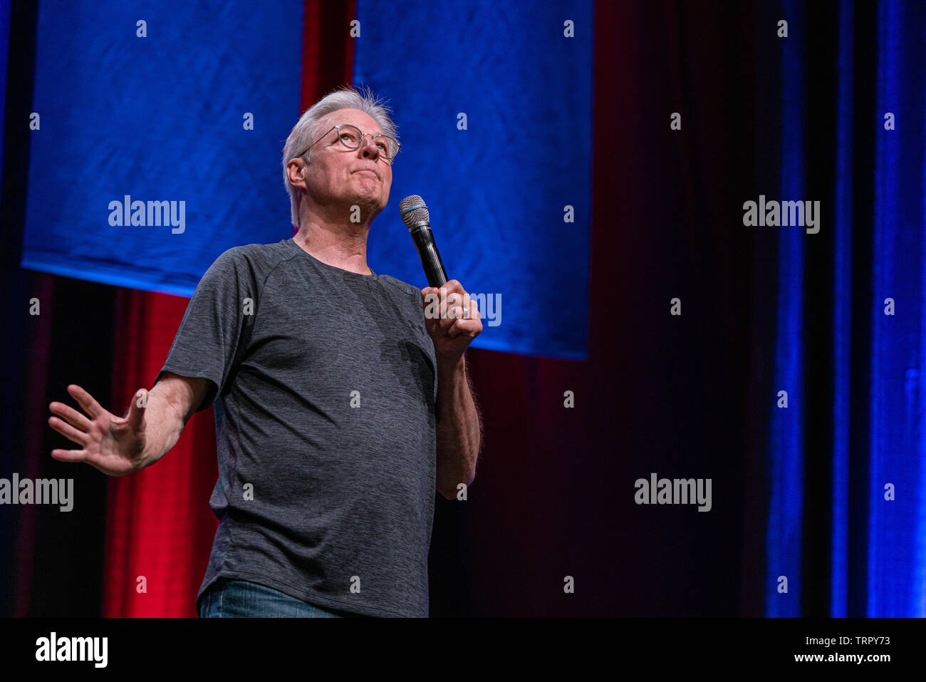 Bonn, Germany - June 8 2019: Bruce Boxleitner (*1950, actor, writer ...