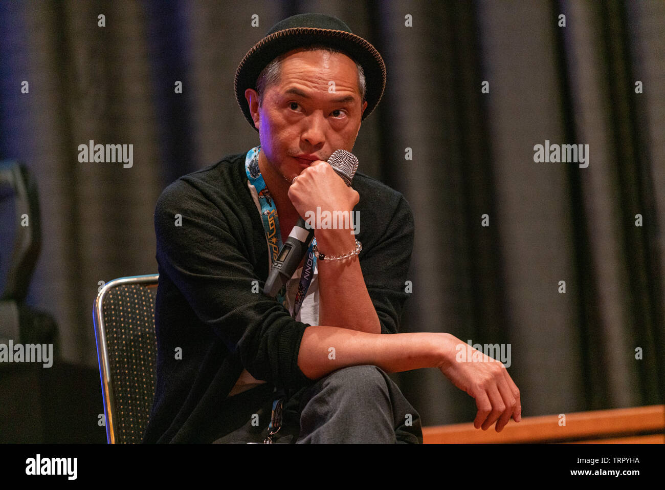 Bonn, Germany - June 8 2019: Ken Leung (*1970, American actor - Star ...