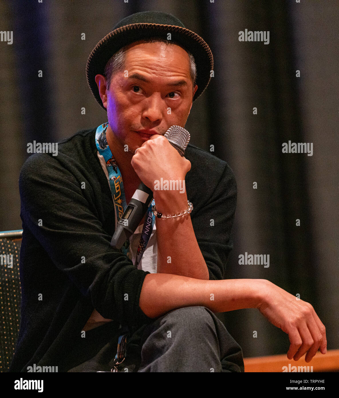 Bonn, Germany - June 8 2019: Ken Leung (*1970, American actor - Star ...
