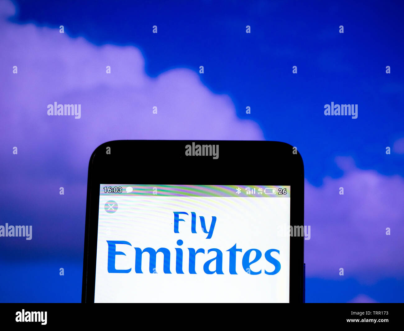 Emirates Airlines Logo Stock Photos & Emirates Airlines Logo Stock ...