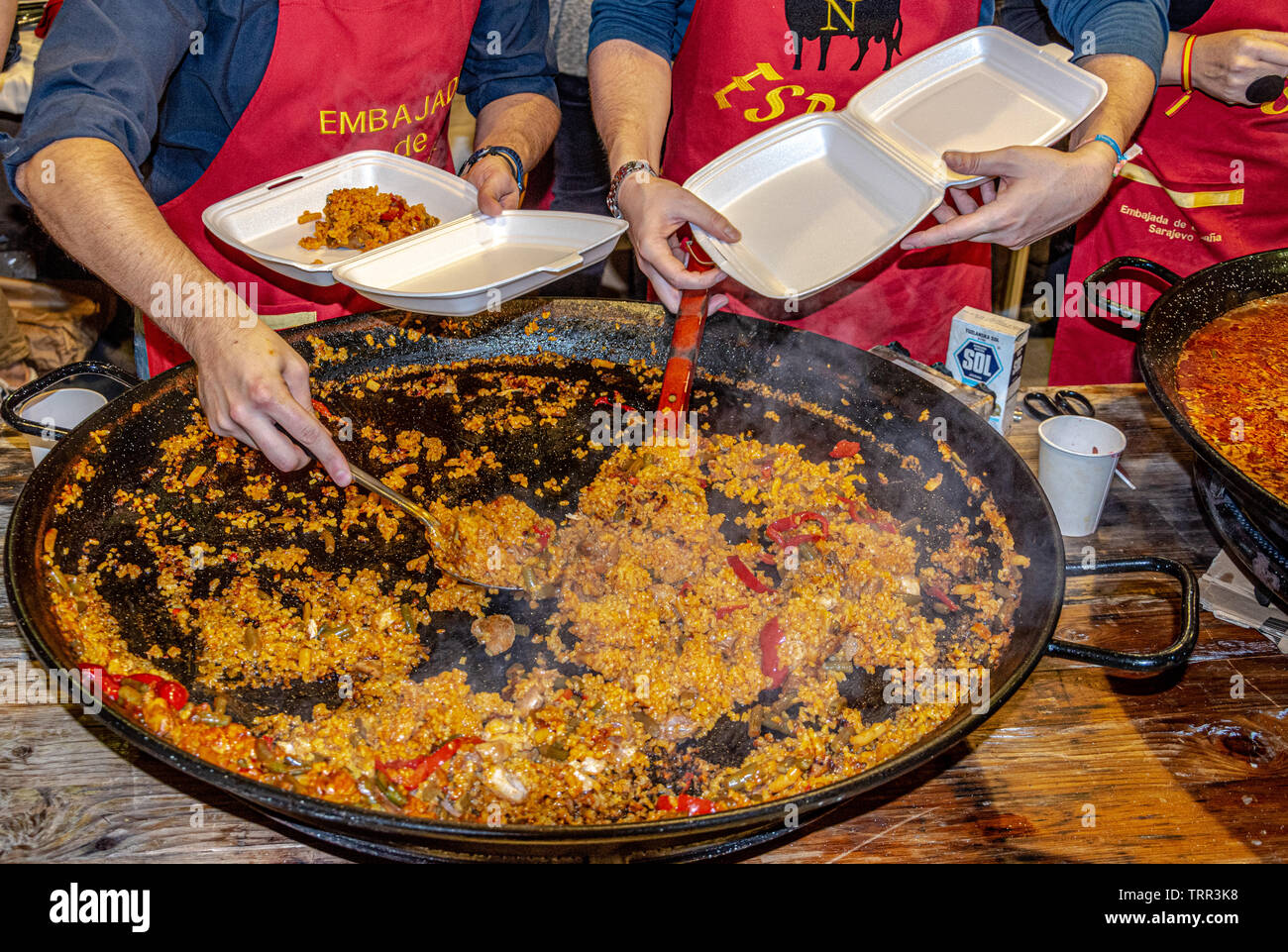 Man traditional spanish food festival hi-res stock photography and ...