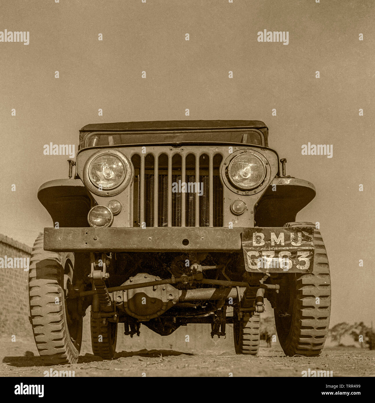 Willys jeep india hi-res stock photography and images - Alamy