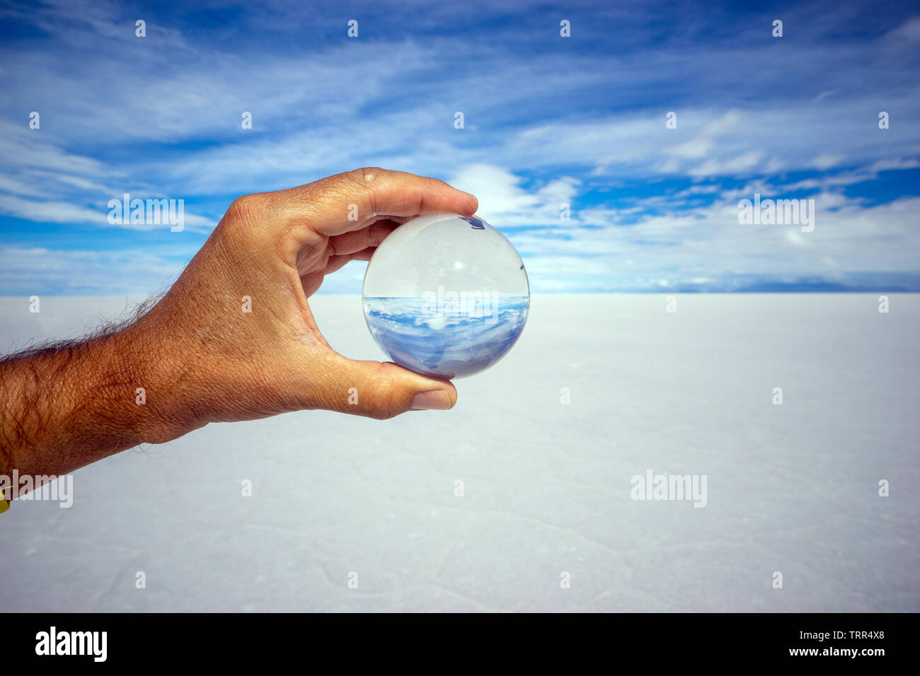 Crystal ball in front hi-res stock photography and images - Alamy