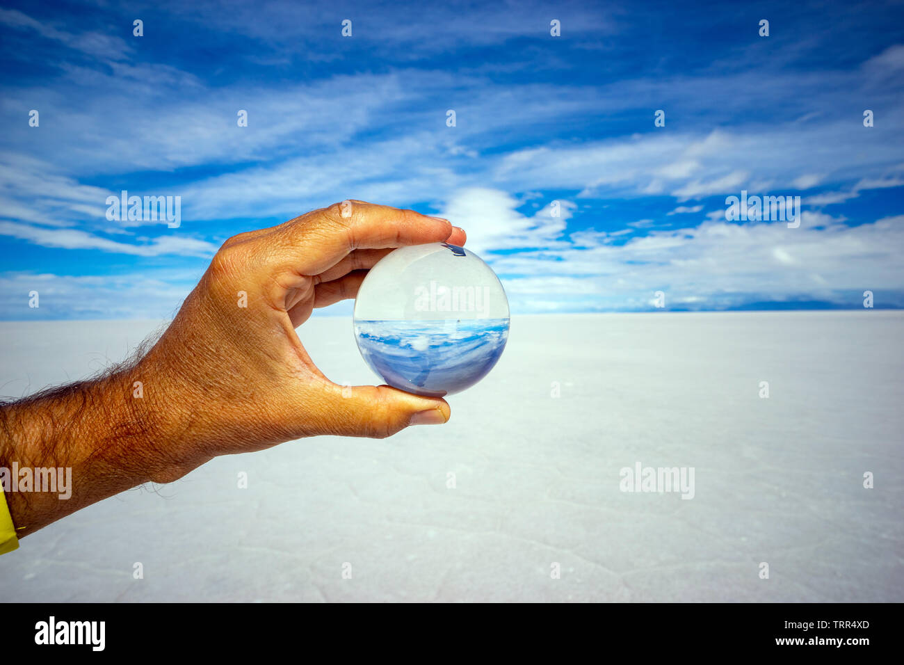 Crystal ball in front hi-res stock photography and images - Alamy