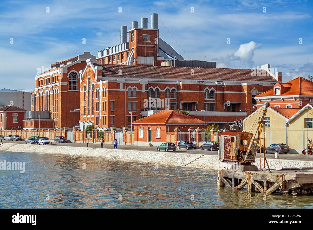 Lisbon, Portugal.Central Tejo, the old power plant converted into Museu ...