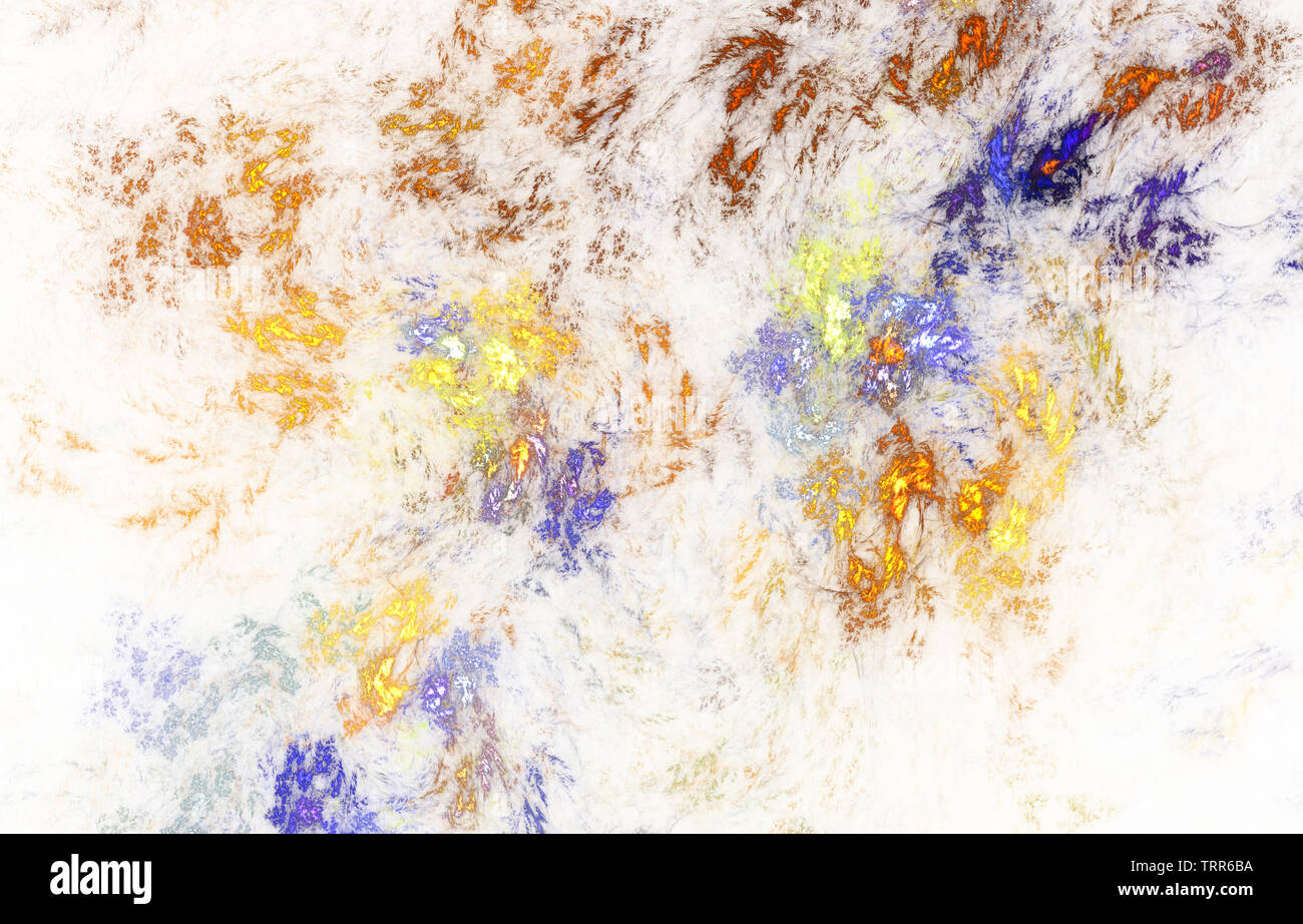 Color of waving smoke in the abstract background. Illustration wave ...