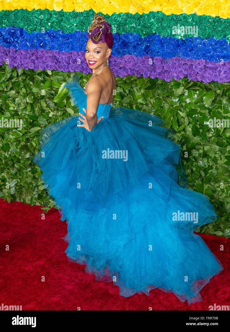 New York, NY - June 9, 2019: Camille A. Brown attends the 73rd annual ...