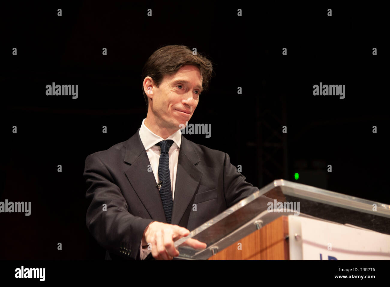 London, UK. 11th June, 2019. Rory Stewart MP formally launches his bid ...