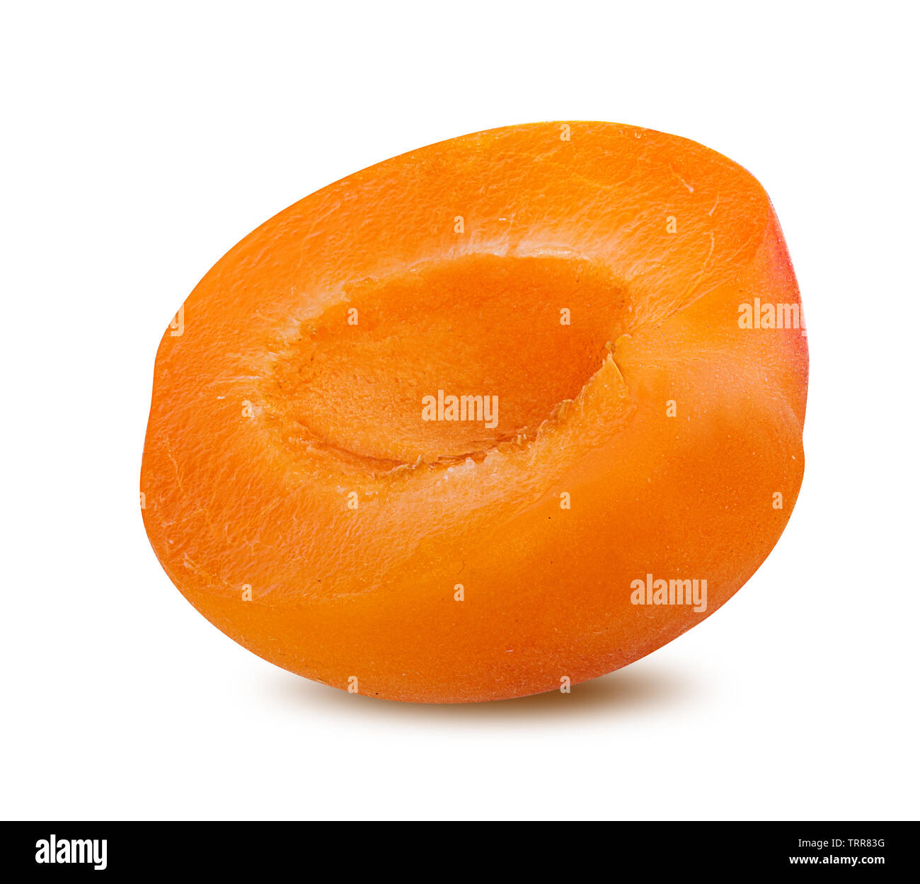 apricot isolated on white background Stock Photo - Alamy