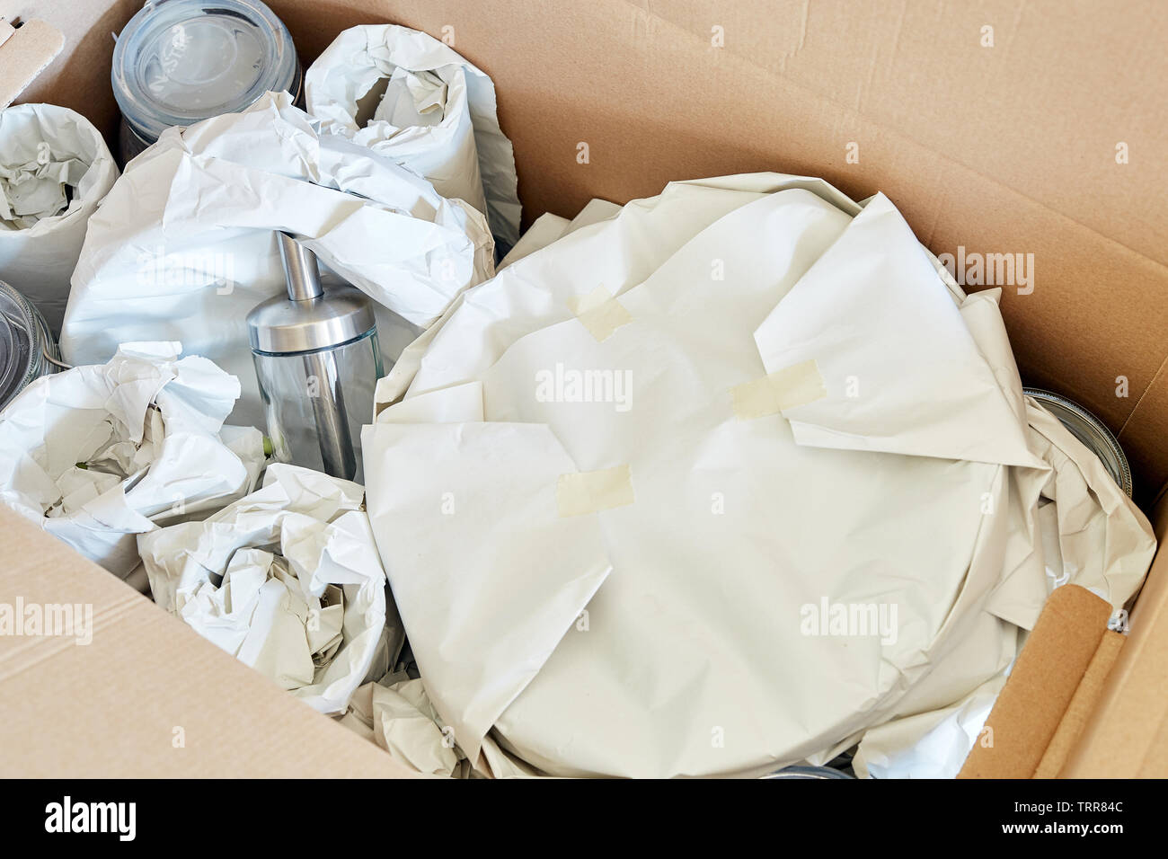 Wrapped cartons hi-res stock photography and images - Alamy