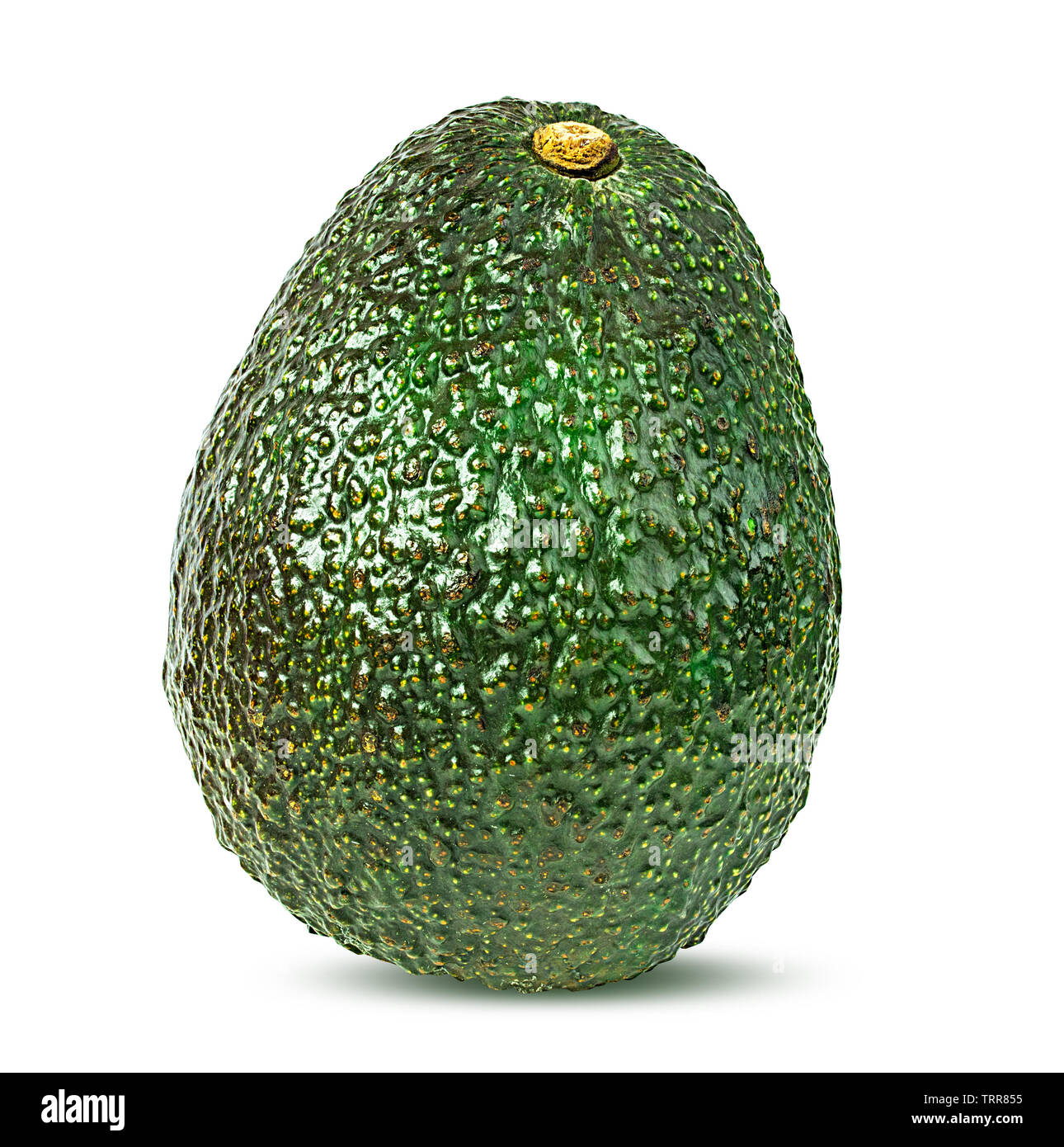Fresh avocado fruits isolated on white background with clipping path ...