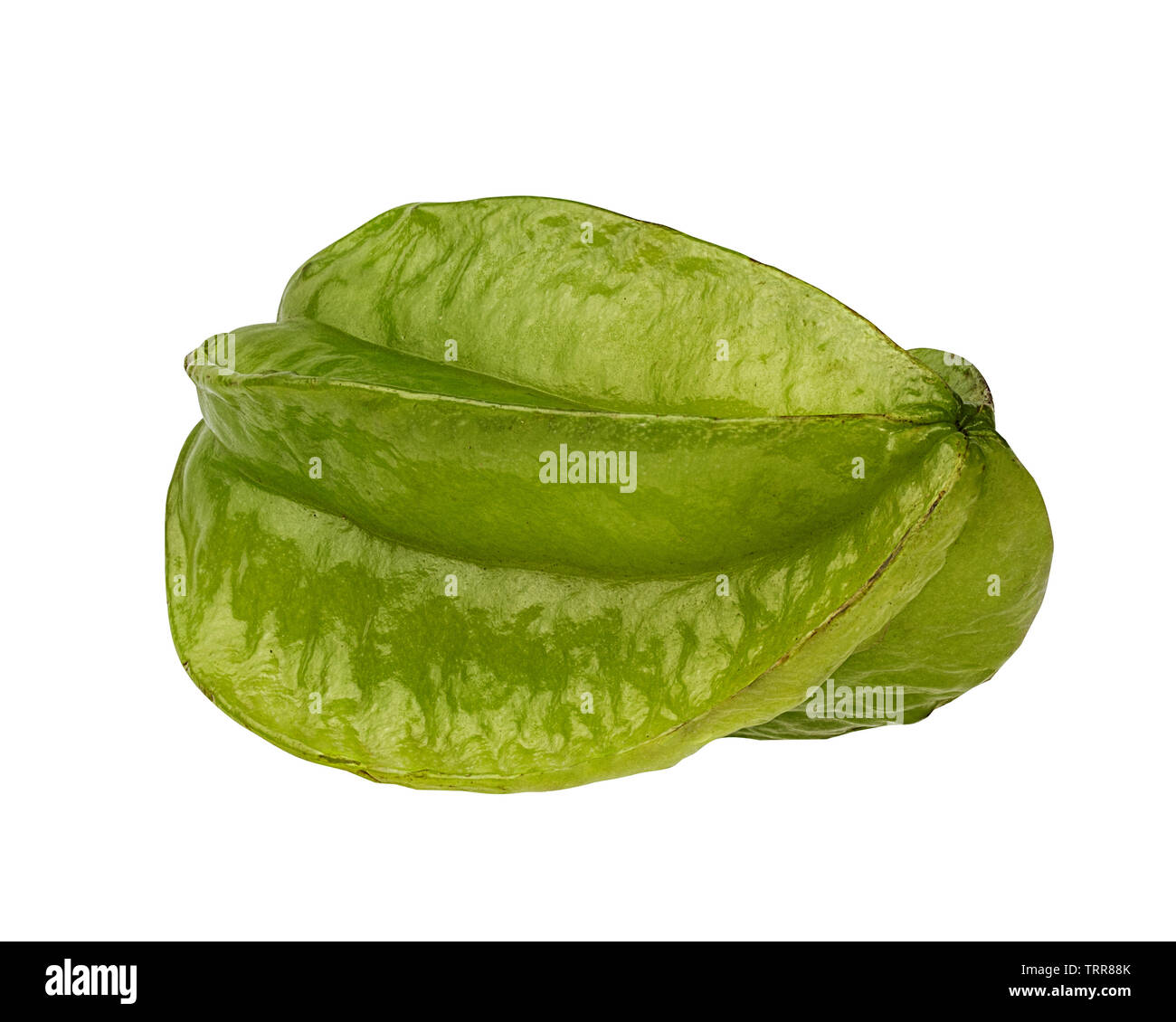 Carambole on white background Stock Photo - Alamy