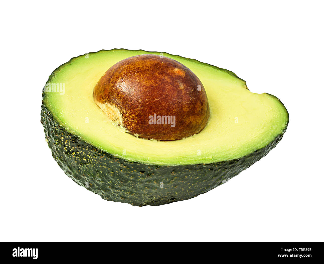 Fresh avocado fruits isolated on white background with clipping path ...