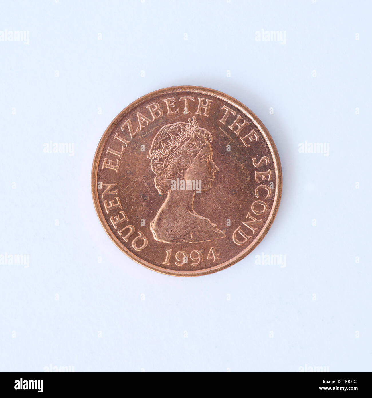 Penny coin queen elizabeth ii hi-res stock photography and images - Alamy