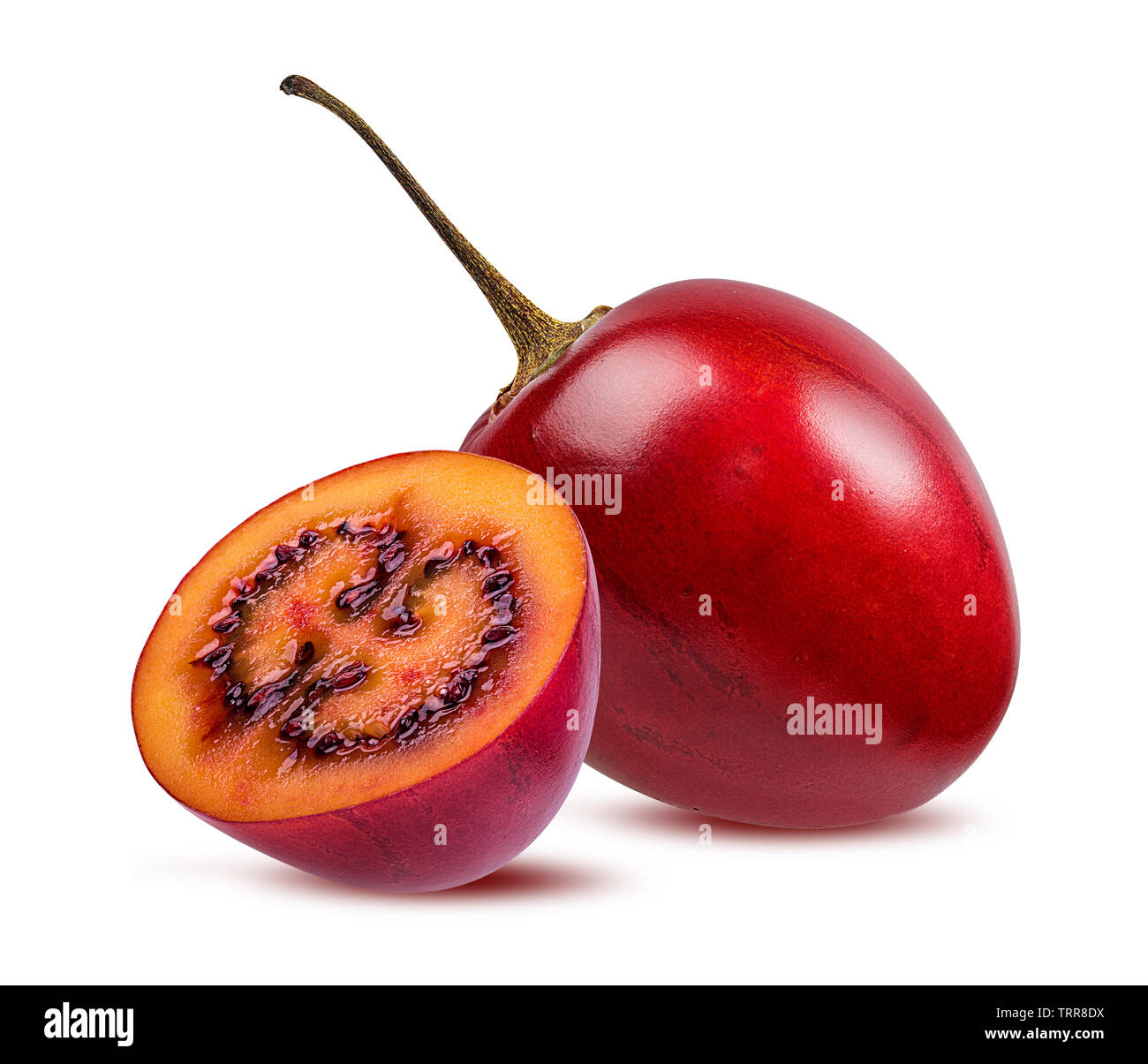 tamarillo isolated on white background Stock Photo - Alamy