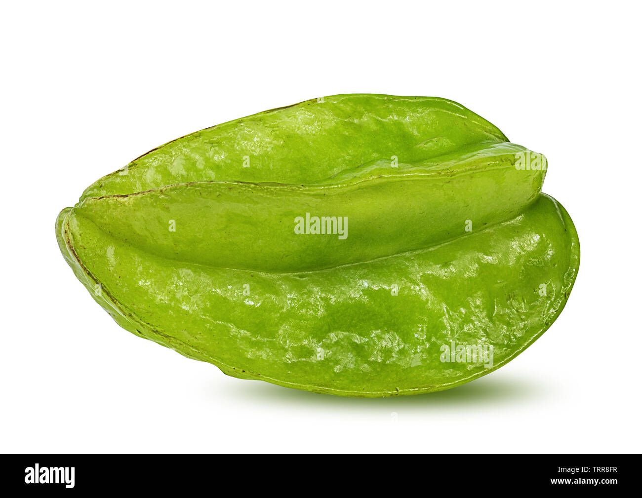 Carambole on white background Stock Photo - Alamy