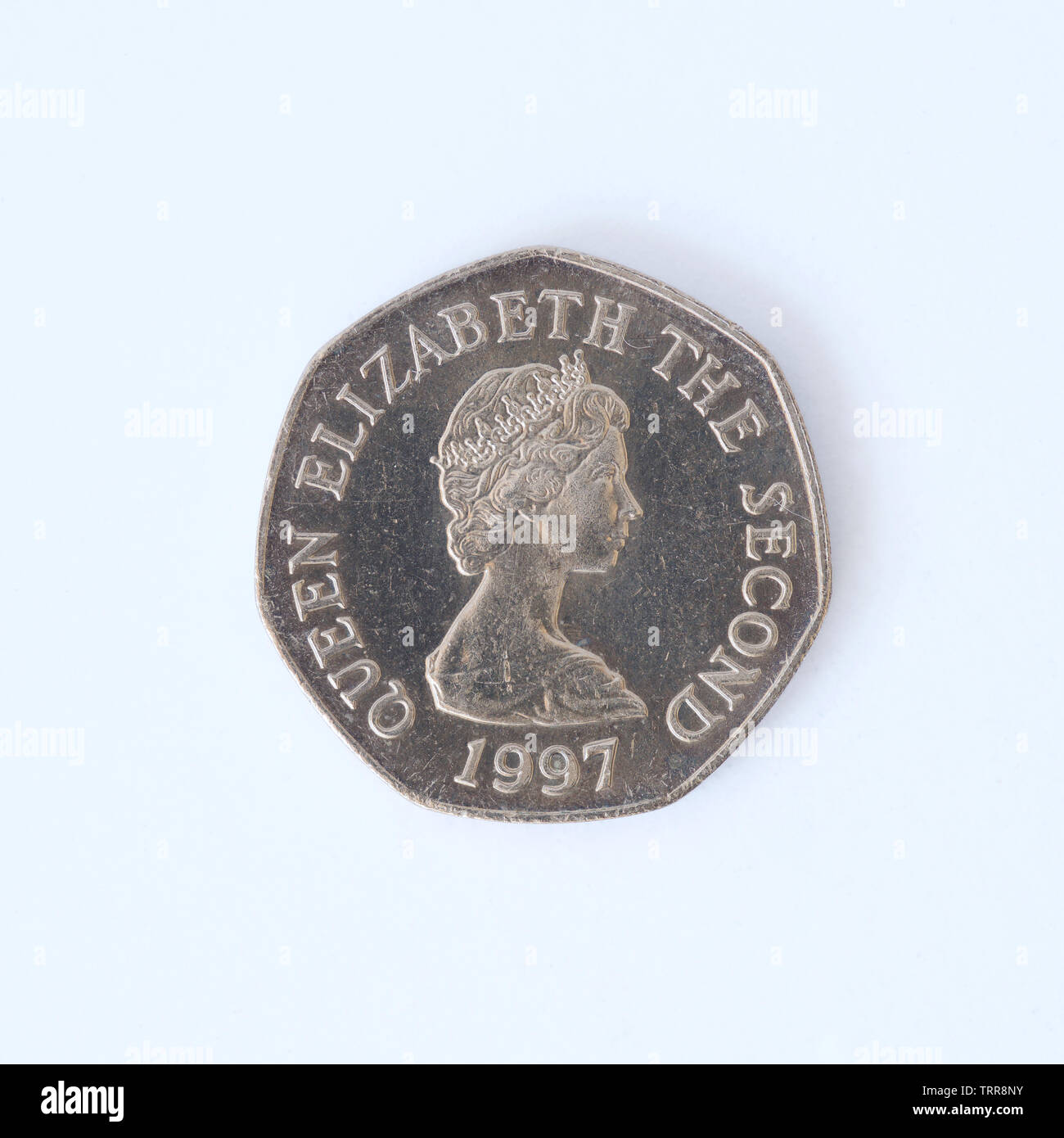 Coin with 7 sided hi-res stock photography and images - Alamy