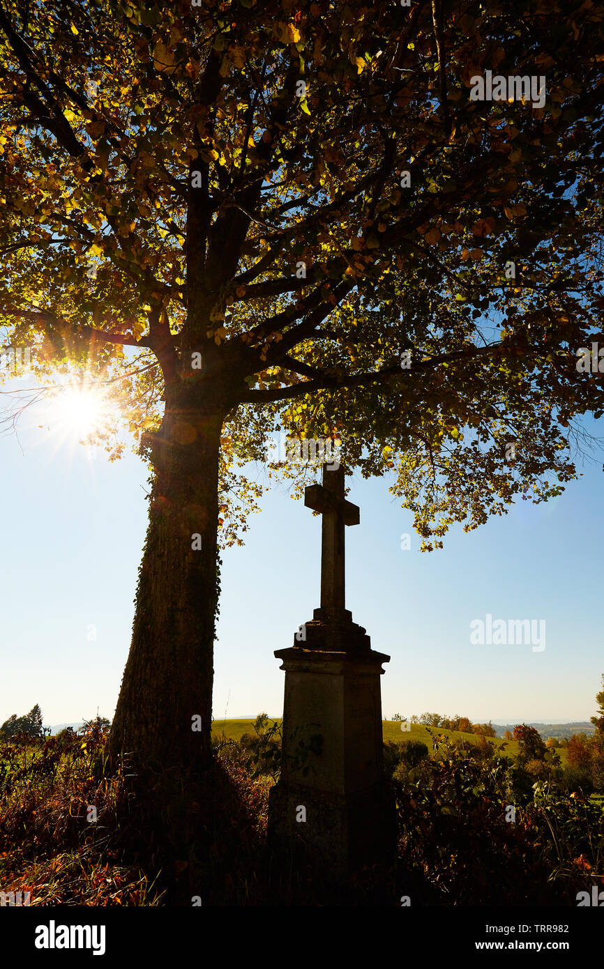 Fall under the cross hi-res stock photography and images - Alamy