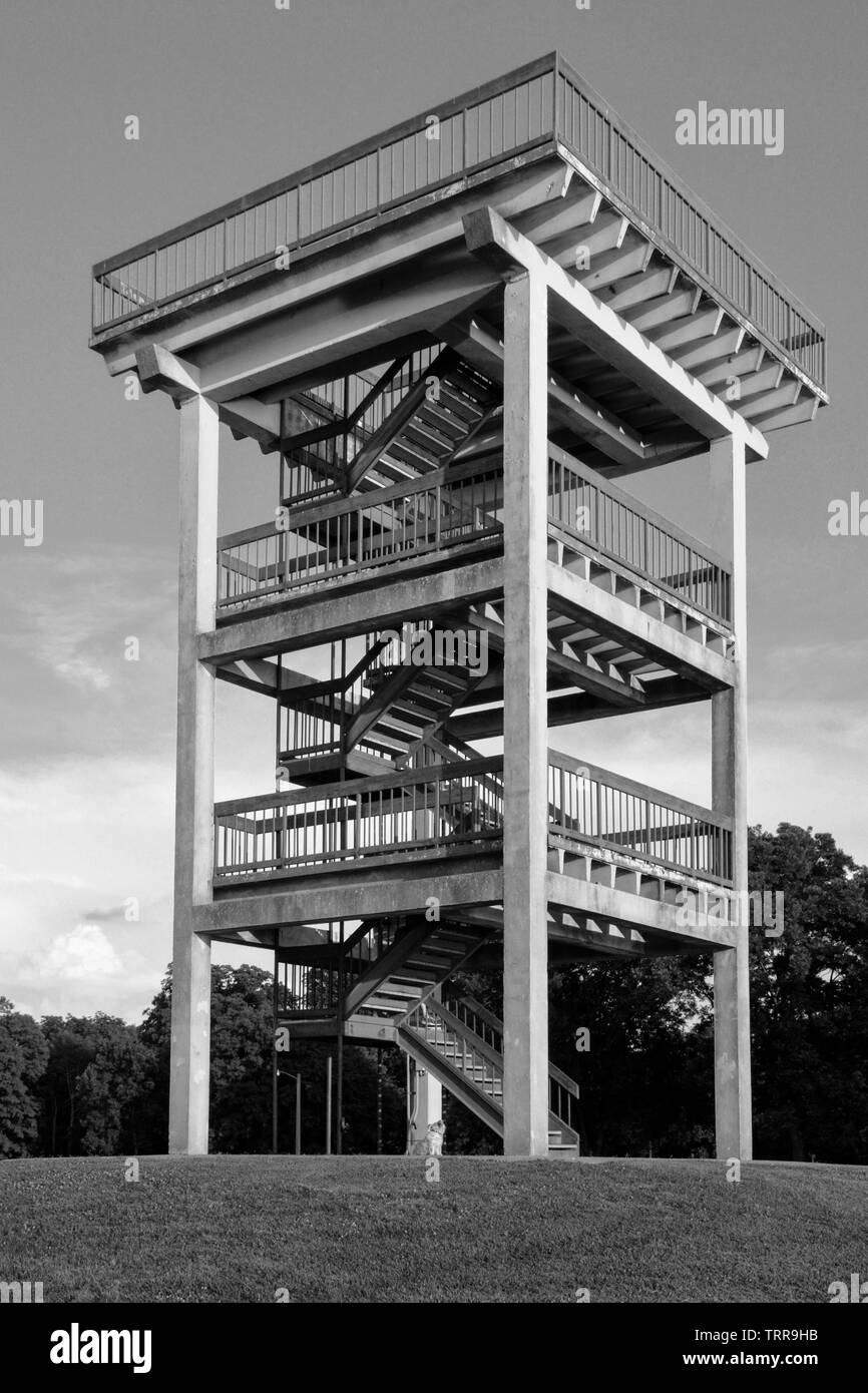 The Warfield Point Park has an impressive viewing tower structure to ...