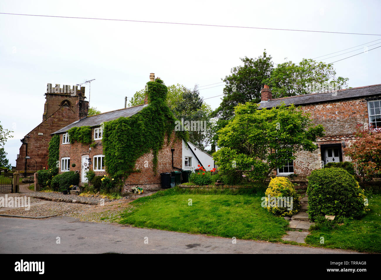 St Michael's Parish Church Shotwick Cheshire England UK Stock Photo - Alamy
