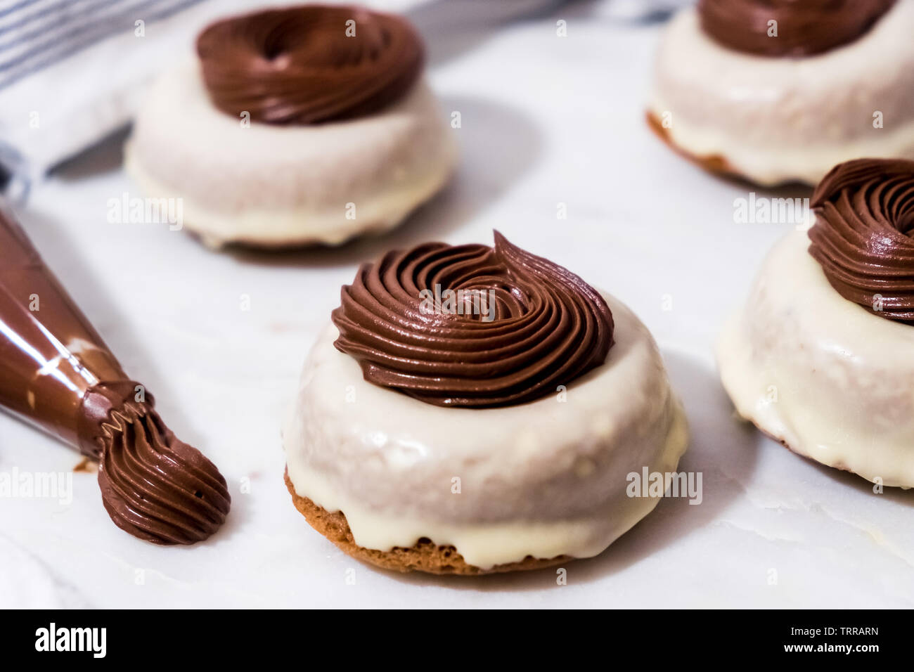 Piping Chocolate High Resolution Stock Photography and Images - Alamy