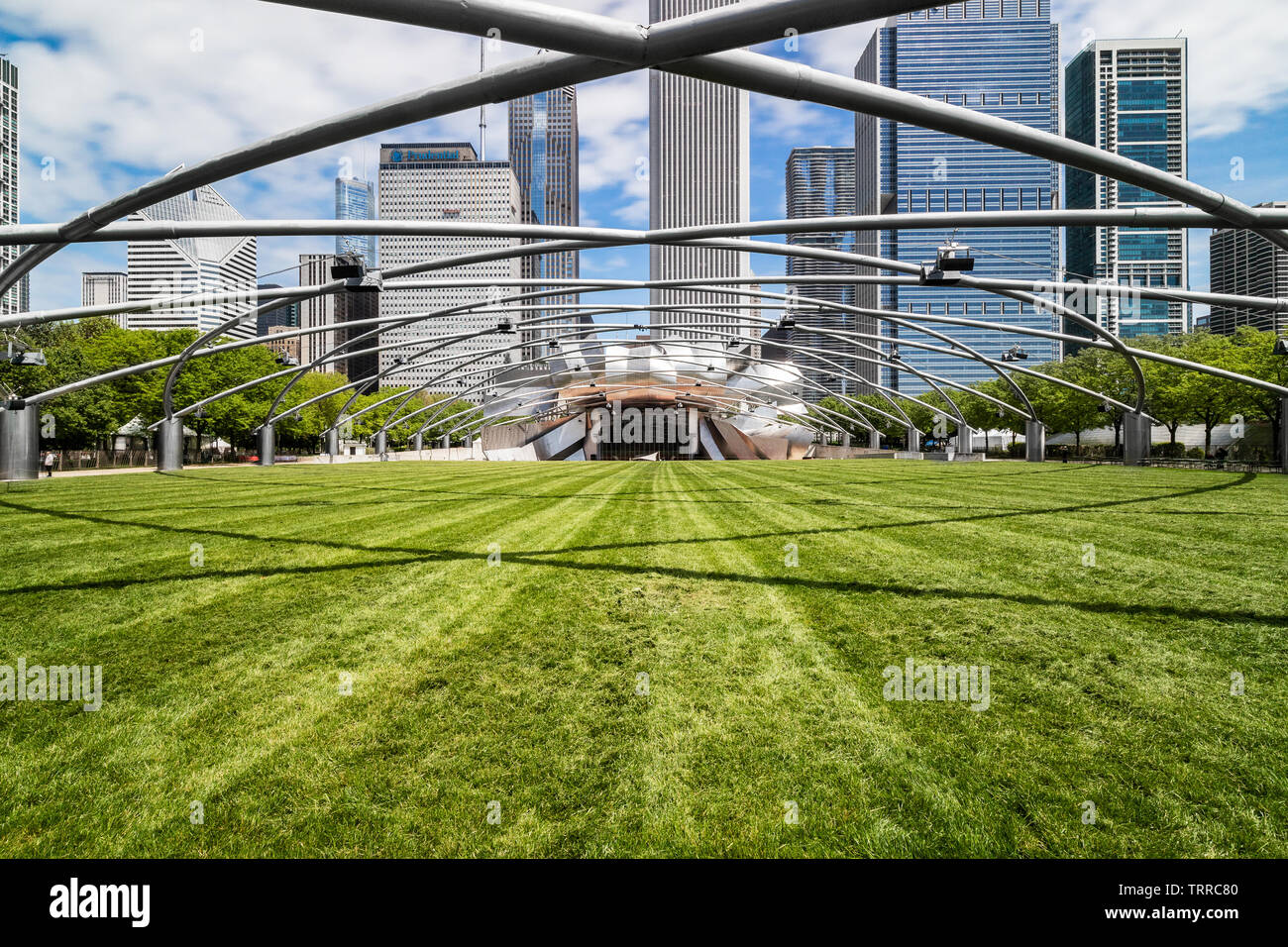 Amphitheater amphitheatre architecture chicago hi-res stock photography ...