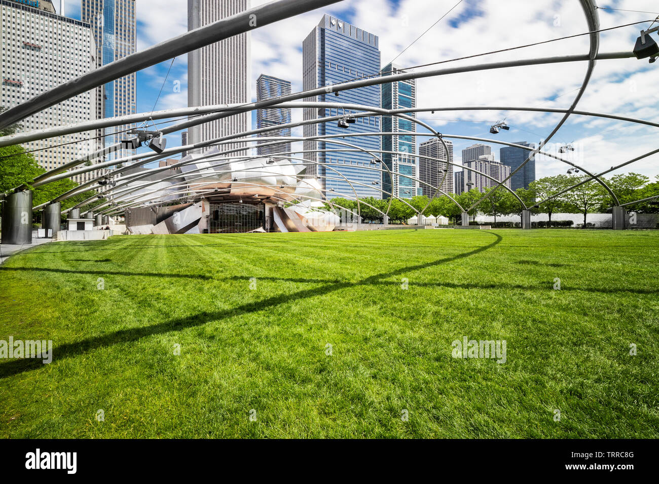 Amphitheater amphitheatre architecture chicago hi-res stock photography ...