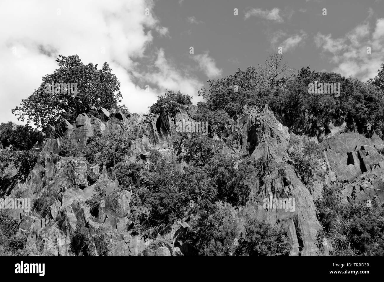 Black quarry Black and White Stock Photos & Images - Alamy