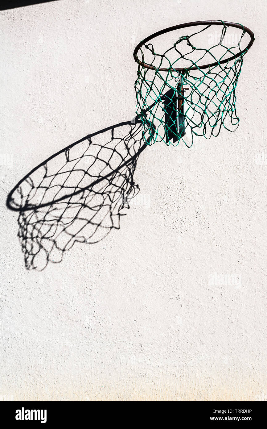 Detail of a netball hi-res stock photography and images - Alamy