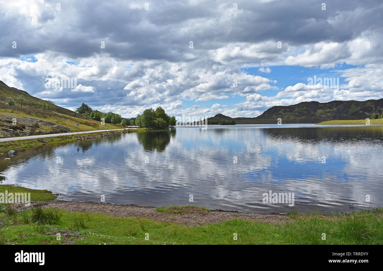 Loch Tarff - From the Roadside, Inverness to Fort Augustus (B862 Stock ...