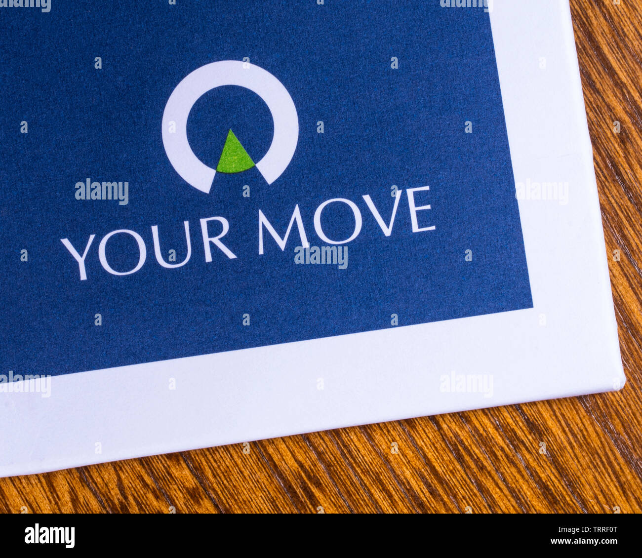 London, UK - June 11th 2019: A close-up of the Your Move Estate Agents ...