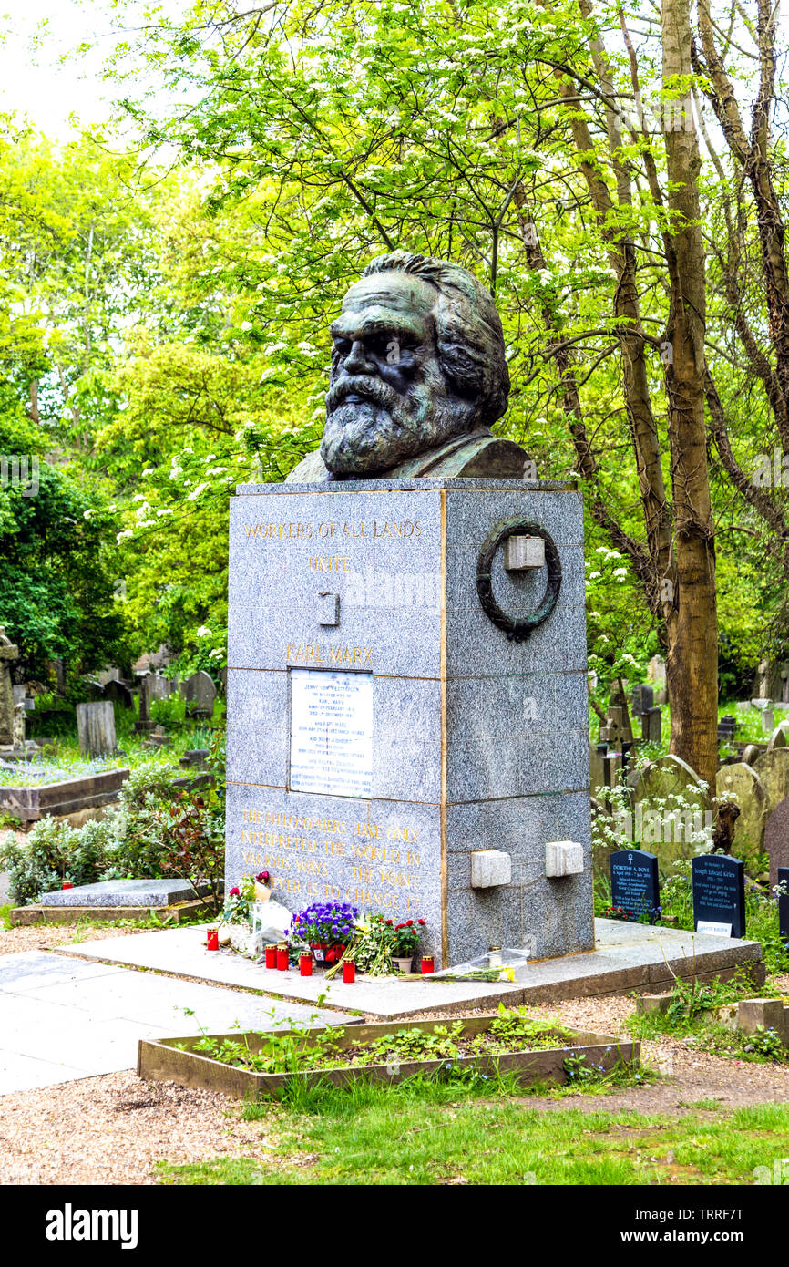 Karl marx tomb hi-res stock photography and images - Alamy
