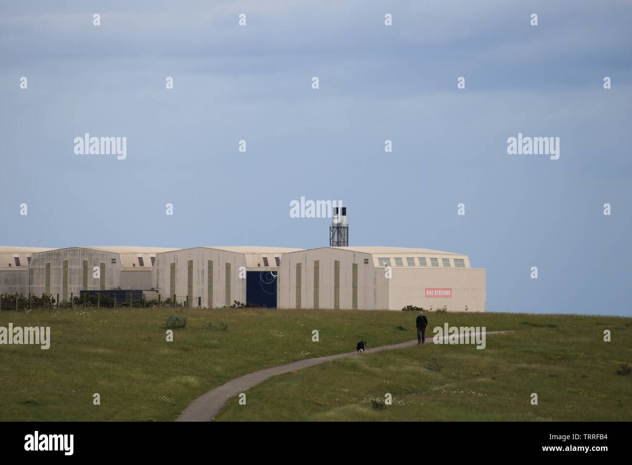 Barrow In Furness, Cumbria,UK. 11th June 2019. UK Weather. Rain and ...