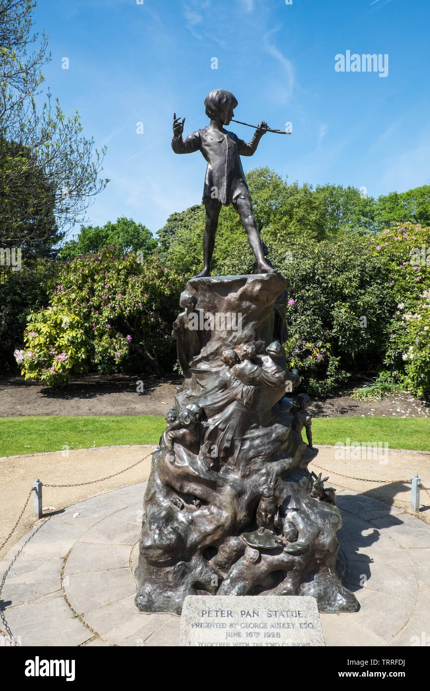 Peter Pan,statue,Sefton Park,park,green,greenery,oasis,urban,lungs ...