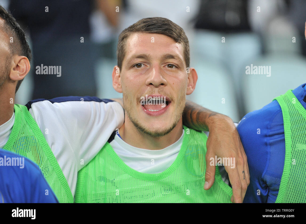 Andrea Belotti (Italia) during the match between ITALIA and BOSNIA ED ...