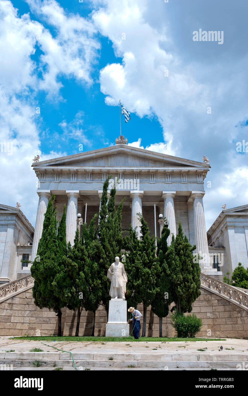 Antique library steps hi-res stock photography and images - Alamy