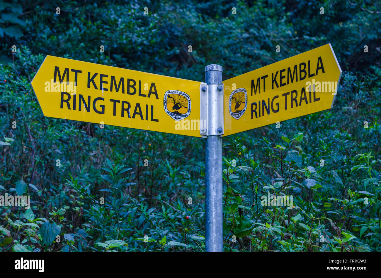 Walking track signs hi-res stock photography and images - Alamy