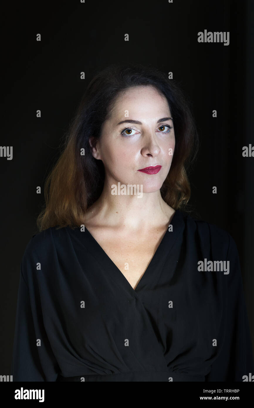 Low key portrait serious hi-res stock photography and images - Alamy