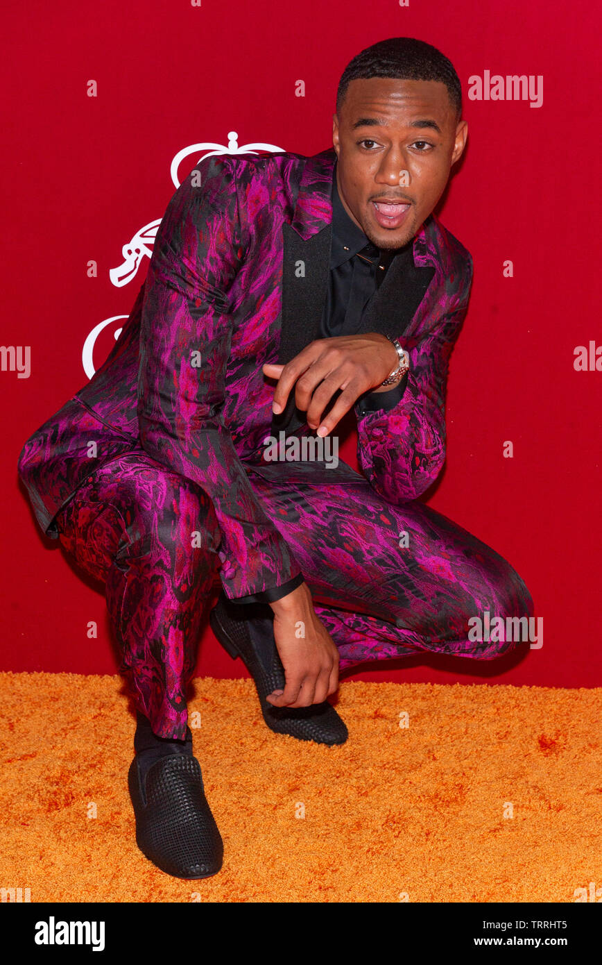 New York, NY - June 10, 2019: Jessie T. Usher attends the Shaft ...