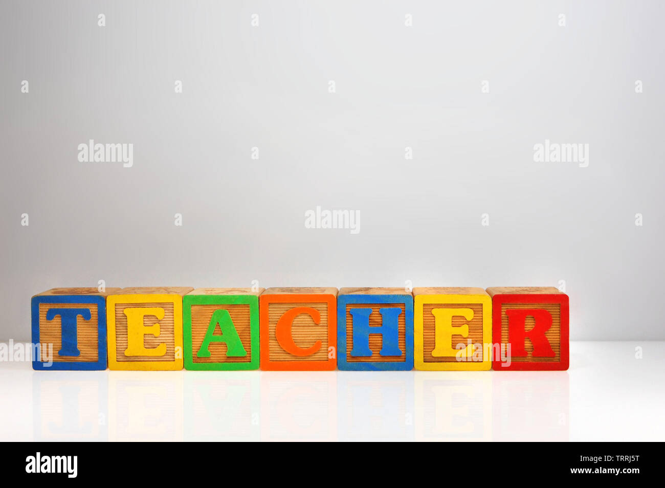 Children building blocks teacher hi-res stock photography and images ...
