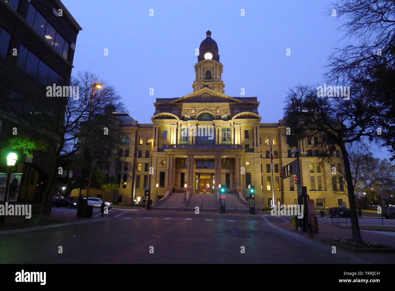 Front Face of Tarrant County Courthouse in Fort Worth Stock Photo - Alamy