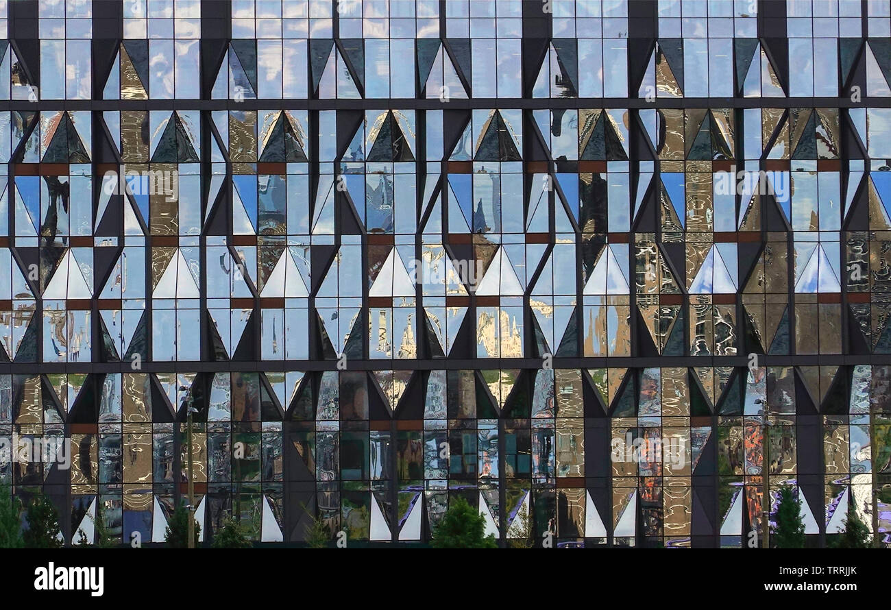 window abstract in New York City Stock Photo - Alamy