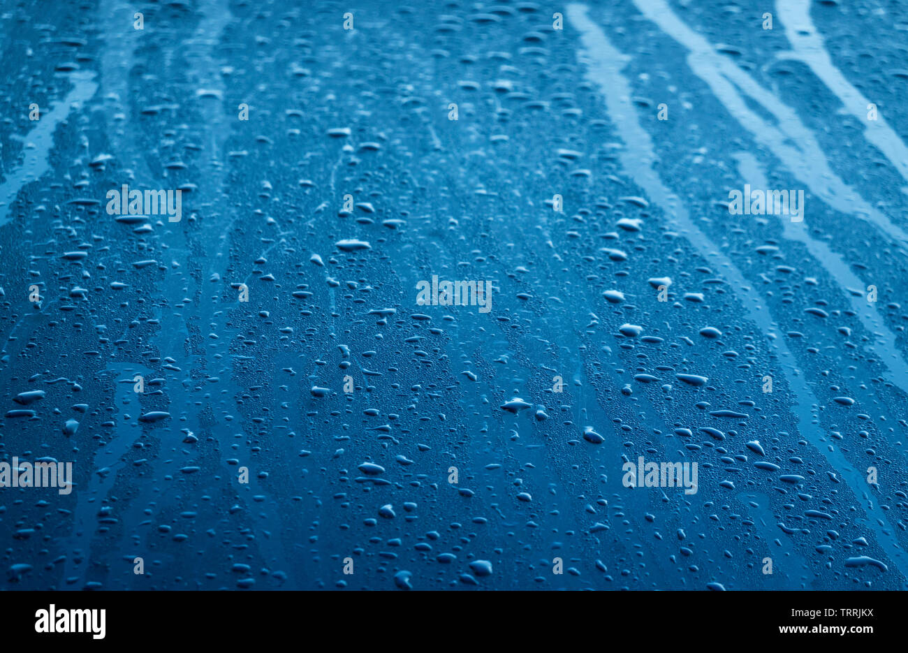 Water drops on windshield hi-res stock photography and images - Alamy